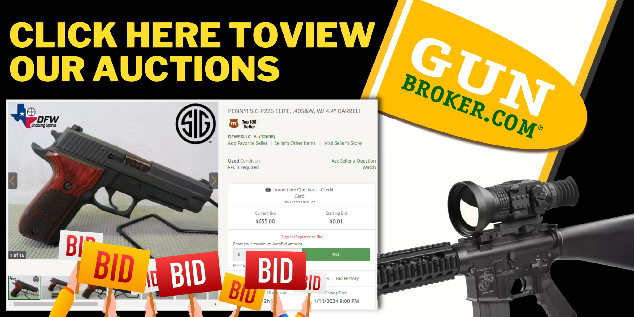 DFW Shooting Sports - Cash for Guns